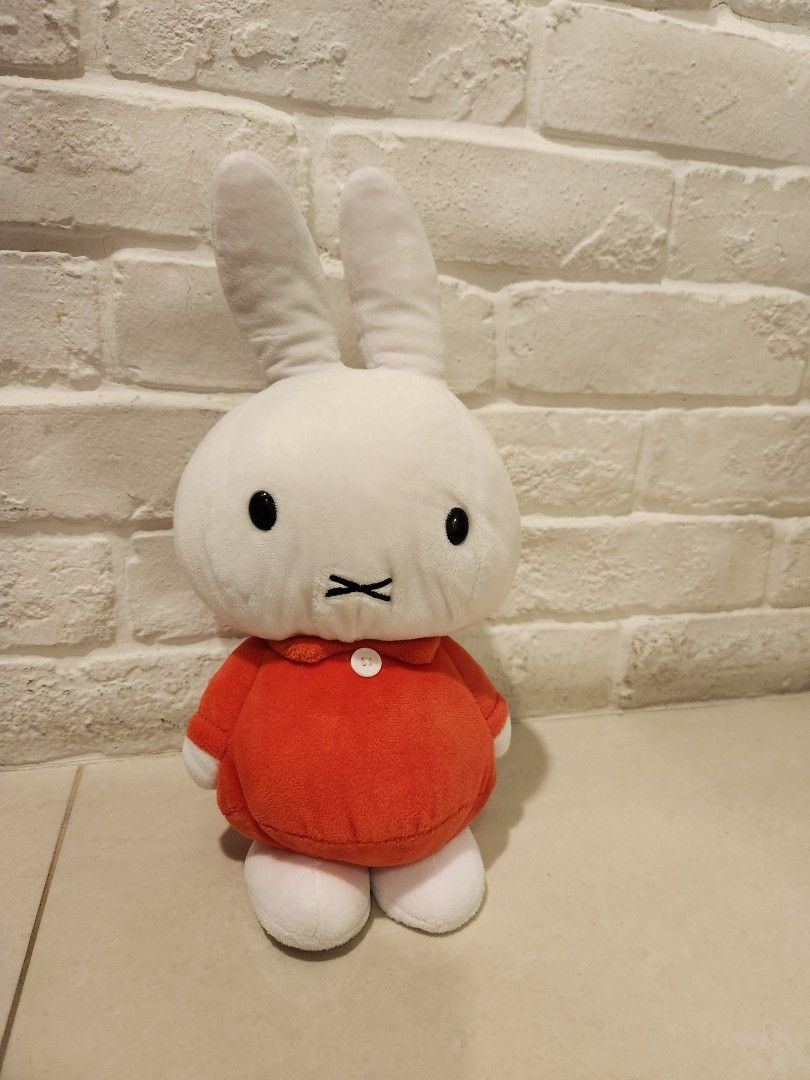 Miffy Plush Toy 30cm, Hobbies & Toys, Toys & Games on Carousell