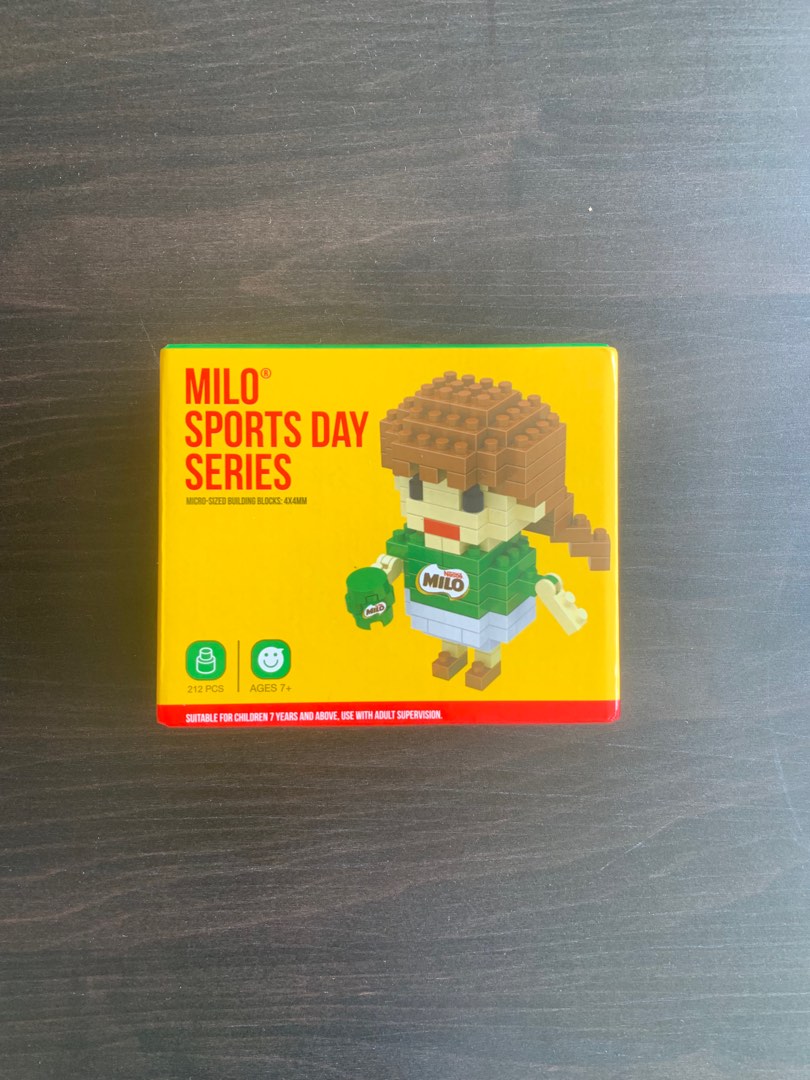 Milo Sports Day nano block, Hobbies & Toys, Toys & Games on Carousell