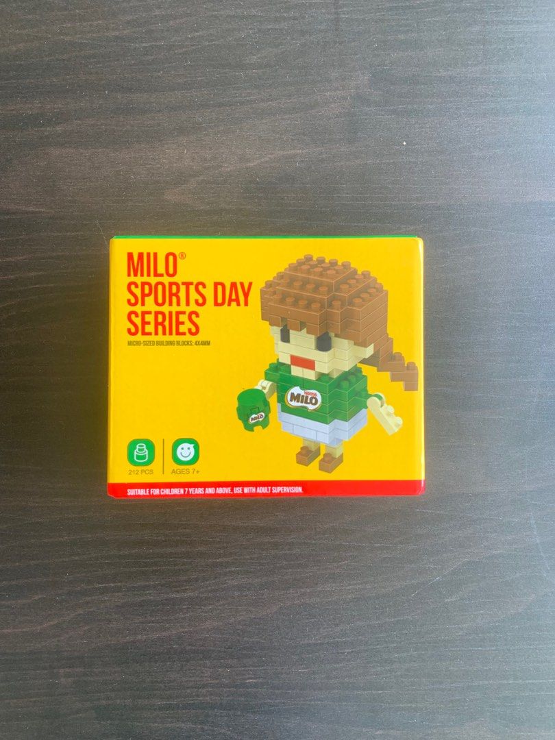 Milo Sports Day nano block, Hobbies & Toys, Toys & Games on Carousell