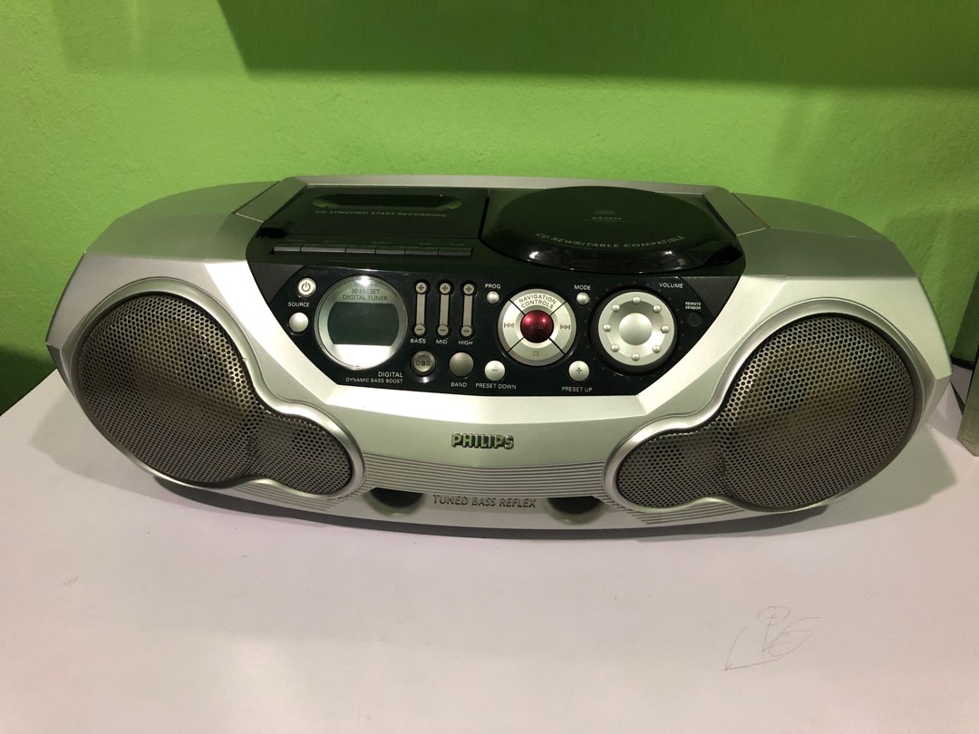 Mini compo radio philips, Audio, Portable Music Players on Carousell