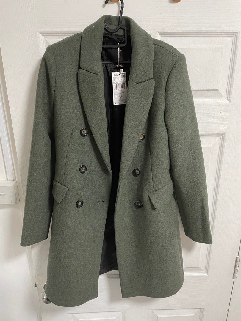 MNG Coat, Women's Fashion, Coats, Jackets and Outerwear on Carousell