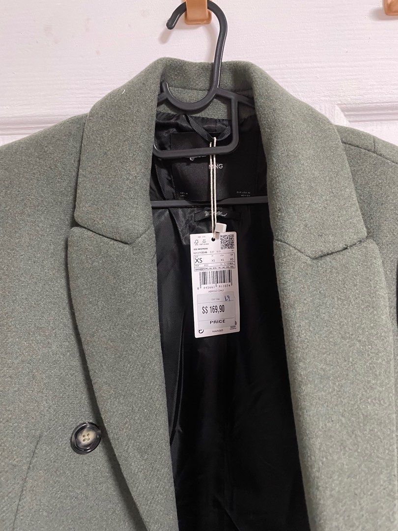 MNG Coat, Women's Fashion, Coats, Jackets and Outerwear on Carousell