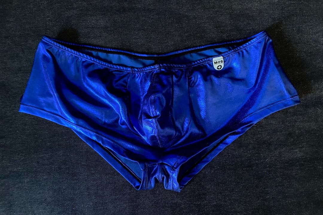 MOB Metallic Mirror Boxer, Men's Fashion, Bottoms, New Underwear on ...