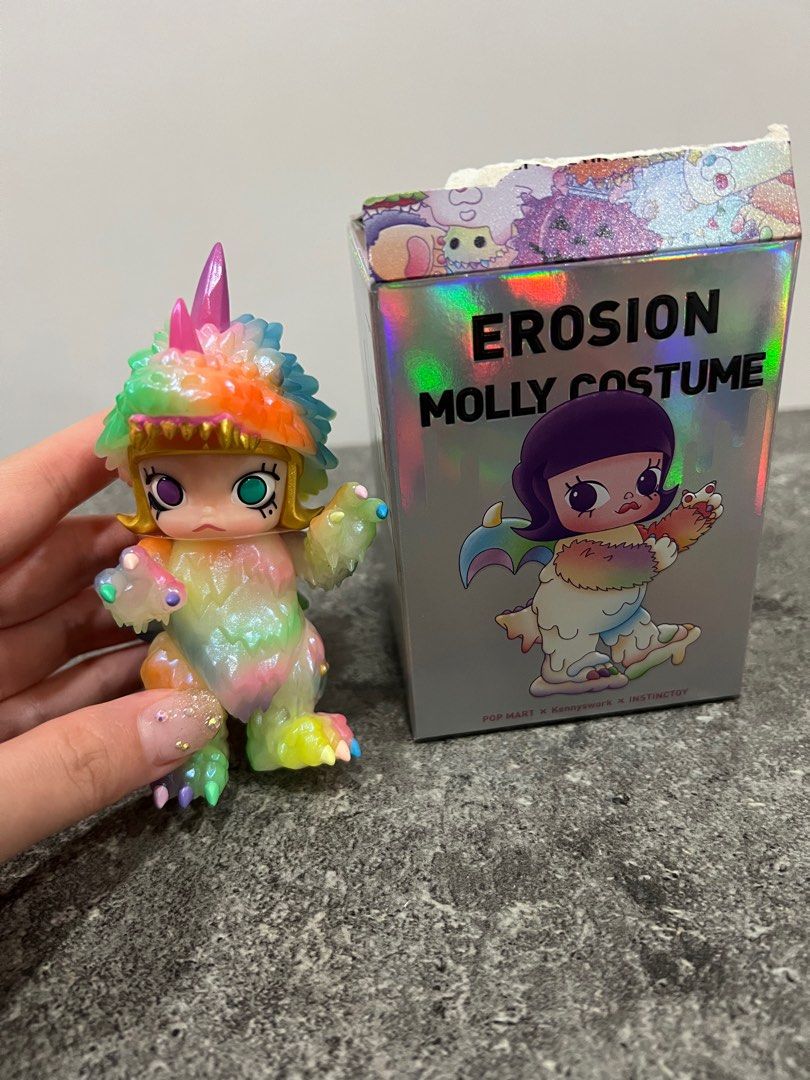 Molly x Instinctoy Ice Vincent Special Edition Pop Mart Erosion Costume ...