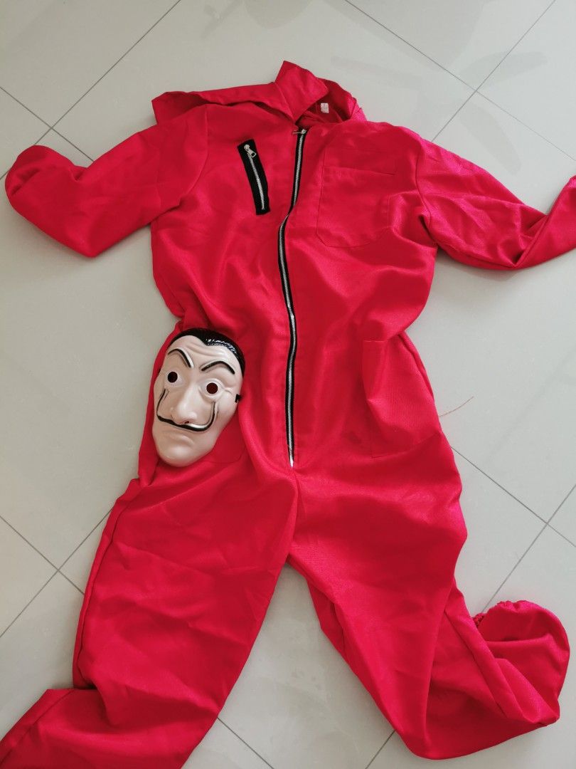 Money Heist Costume Womens Fashion Dresses And Sets Sets Or Coordinates On Carousell
