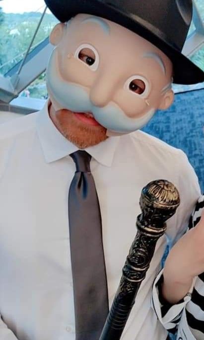 Monopoly mask, hat and staff, Everything Else on Carousell