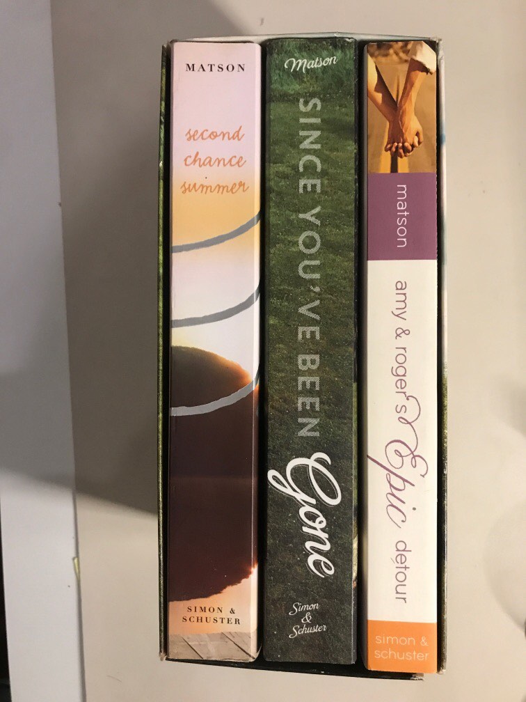 Morgan Matson Trilogy, Hobbies & Toys, Books & Magazines, Fiction & Non ...