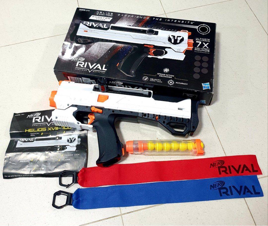 Nerf Rivals Helios XVIII-700, Hobbies & Toys, Toys & Games on Carousell