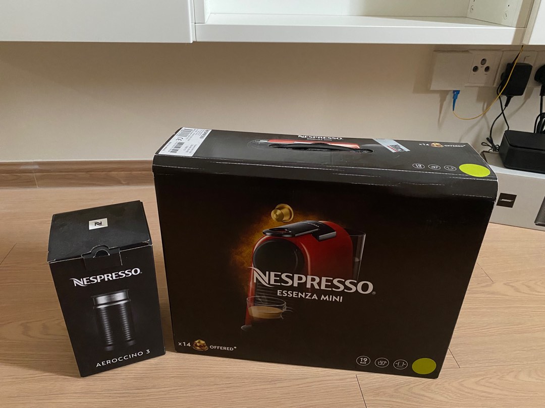 Nespresso D30 Essenza Mini (Lime Green), TV & Home Appliances, Kitchen ...
