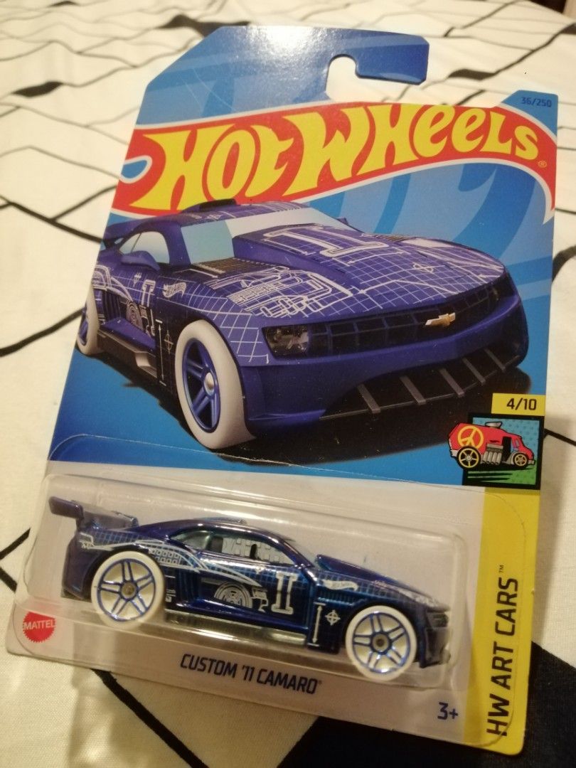 New Custom 11 Camaro I Hw Art Cars Hot Wheels Hotwheels Car Hobbies And Toys Toys And Games On