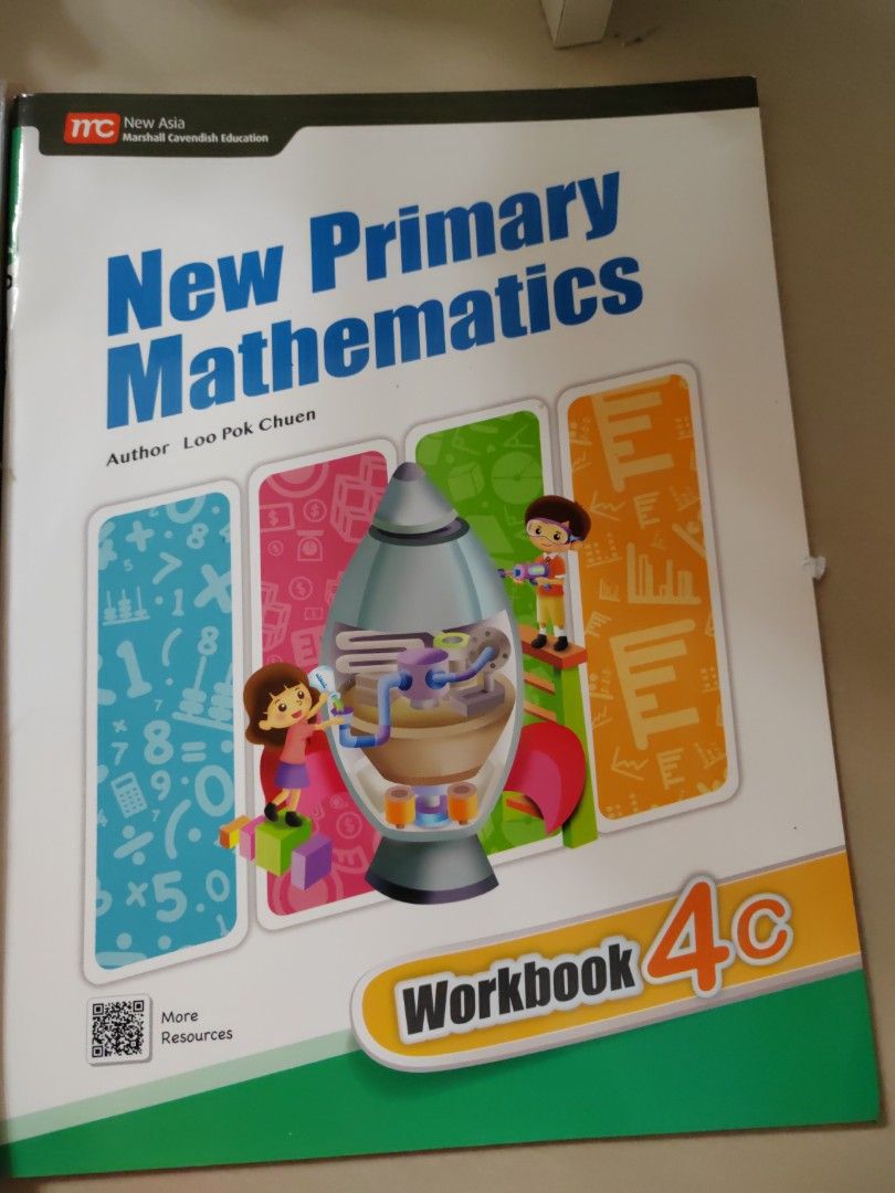 New Primary Mathematics 4C series, 興趣及遊戲, 書本 & 文具, 教科書 - Carousell