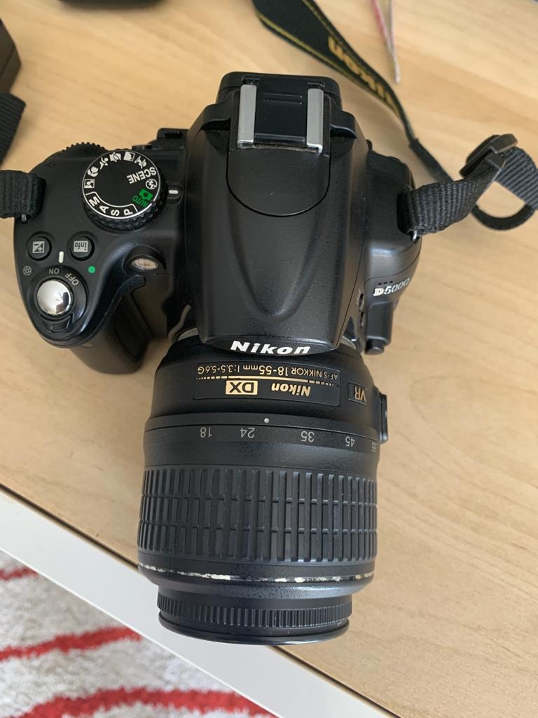 Nikon D5000 Original Single User/owner, Photography, Cameras on Carousell