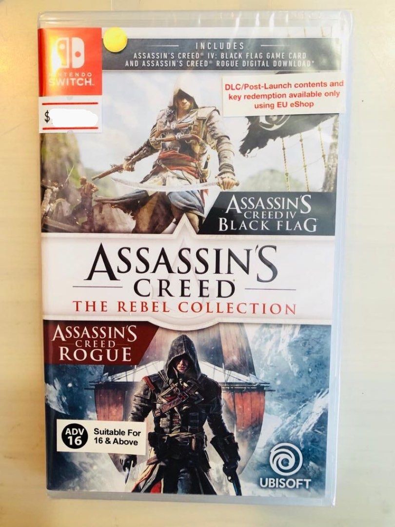 Nintendo Switch :Assassin's Creed The Rebel Collection, Video Gaming ...