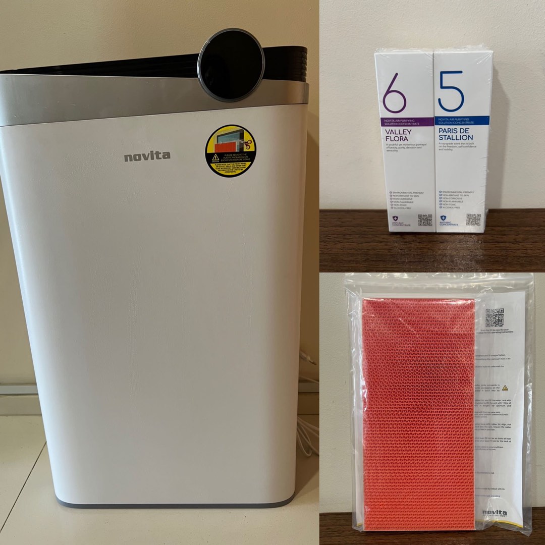 NOVITA 4-in-1 Air Purifier A4S, TV & Home Appliances, Air Purifiers & Dehumidifiers on Carousell