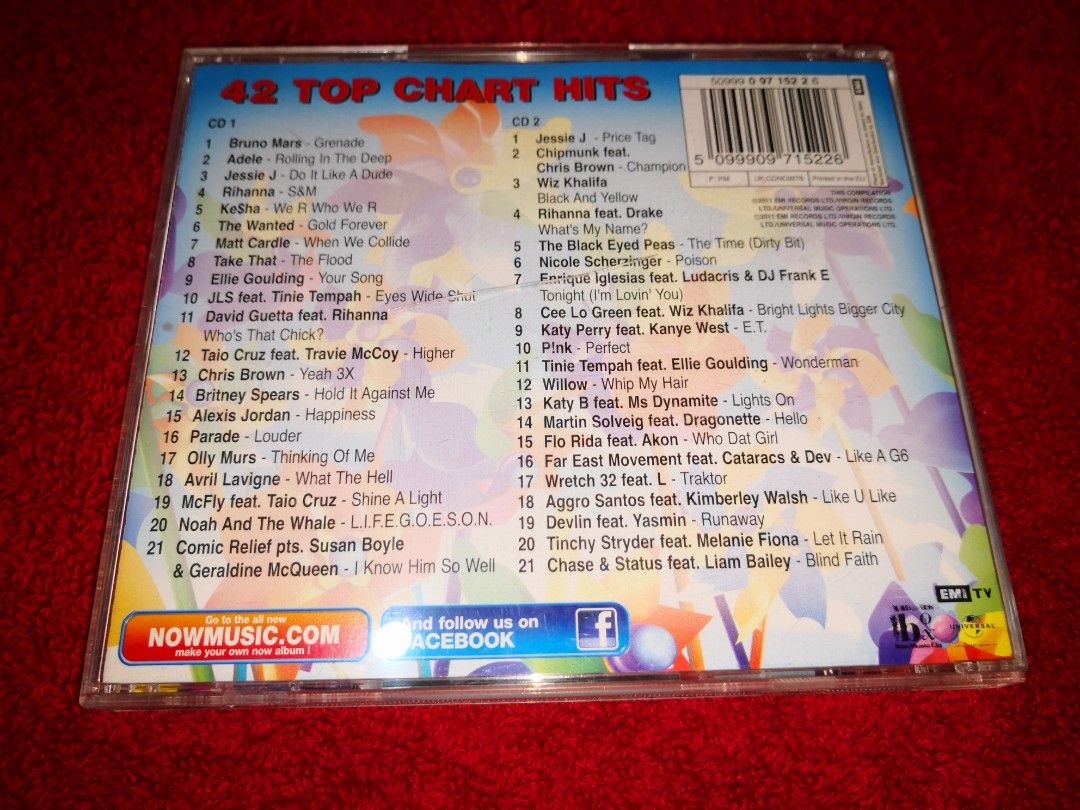 NOW That's What I Call Music 69, 70, 78, 80, Song, Driving Rock CD ...