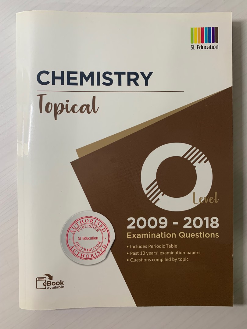 O Level Chemistry Topical 2009 2018 Examination Questions Topical o-level-chemistry-topical-2009-2018-examination-questions-topical
