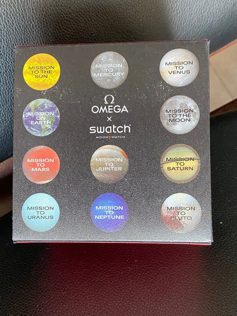 Omega X Swatch Mission to Mars, Luxury, Watches on Carousell