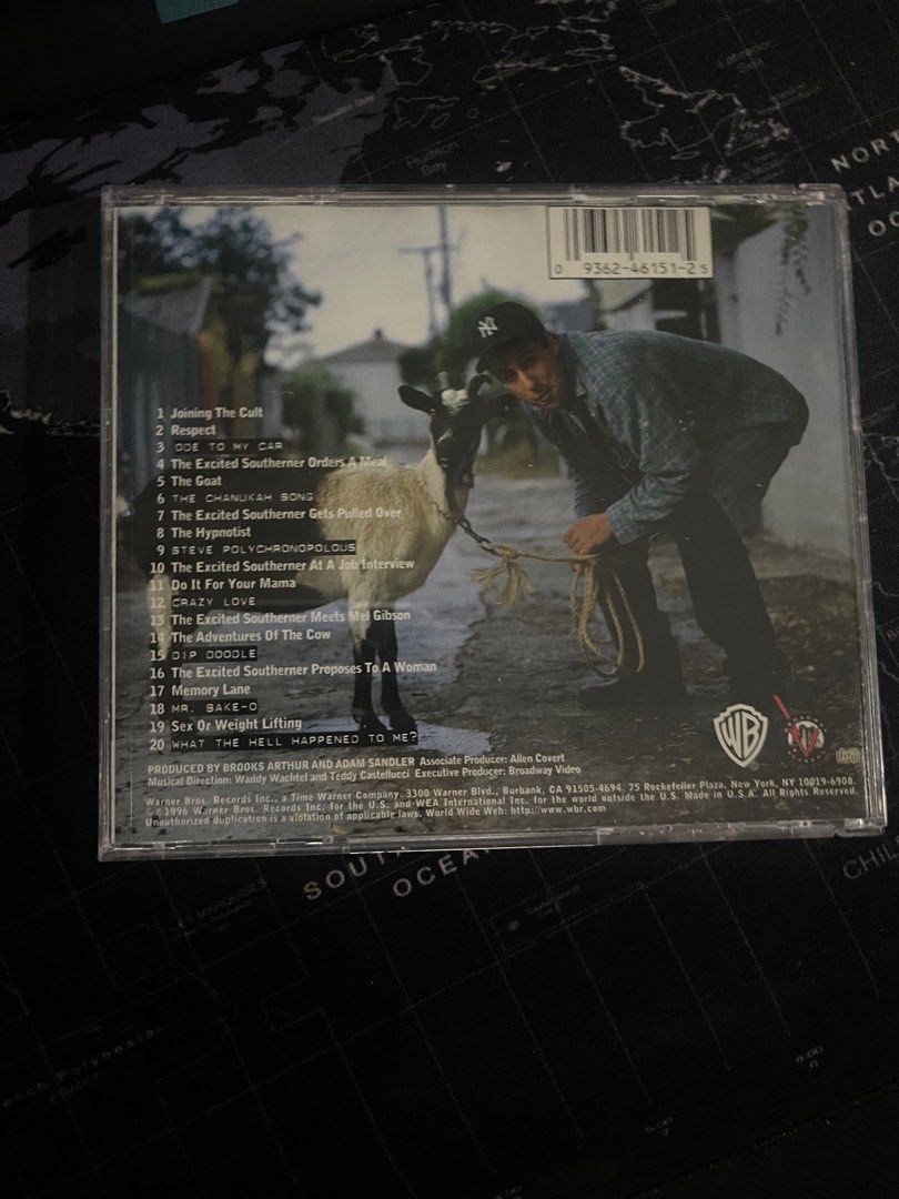 Original Adam Sandler CD, Hobbies & Toys, Music & Media, CDs & DVDs on ...