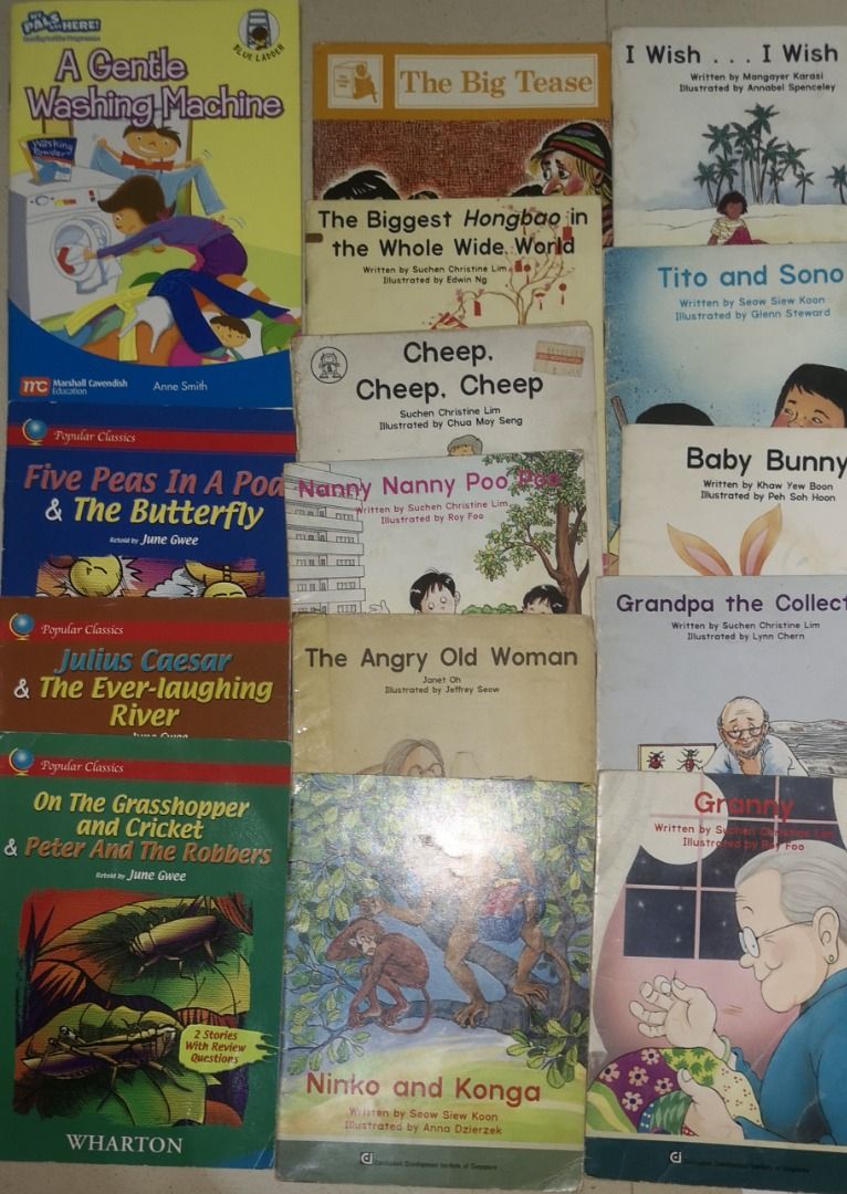 17 P1 / P2 English Readers, Hobbies & Toys, Books & Magazines, Children ...