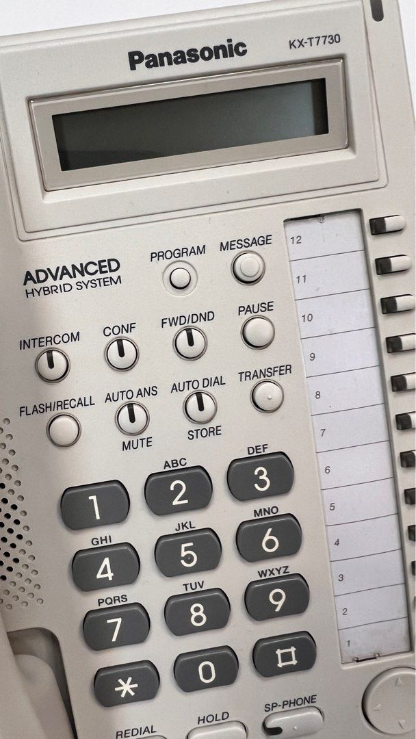 Panasonic KX-T7730 Hybrid Office Phone, Computers & Tech, Office & Business Technology on Carousell