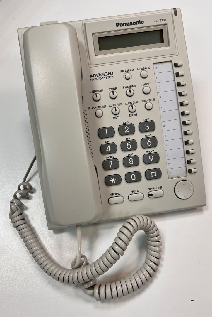 Panasonic KX-T7730 Hybrid Office Phone, Computers & Tech, Office & Business Technology on Carousell