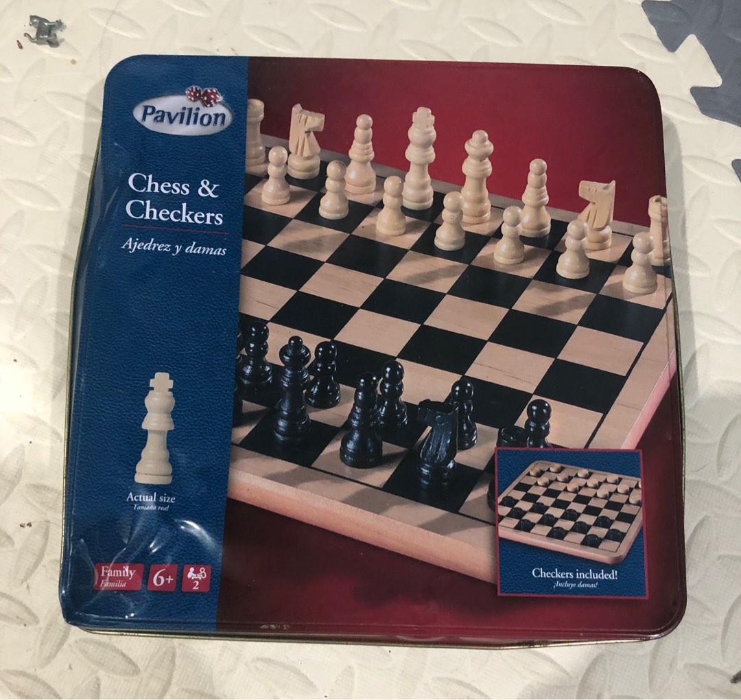 Pavilion Chess & Checkers, Hobbies & Toys, Toys & Games on Carousell