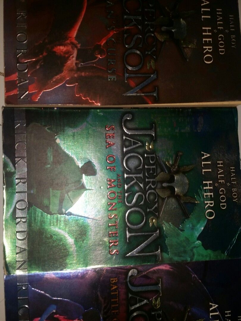 Percy Jackson (The Titan's curse,Sea of Monsters,Battle of the ...