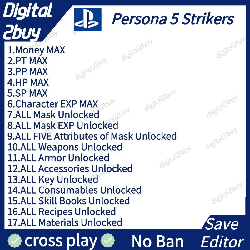 Persona 5 Strikers Save Editor P5S Save Modding, Video Gaming, Video ...