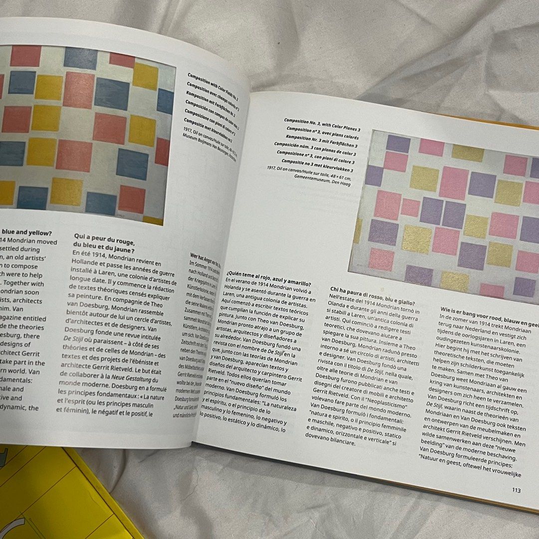 Piet Mondrian Book, Hobbies & Toys, Books & Magazines, Textbooks on ...