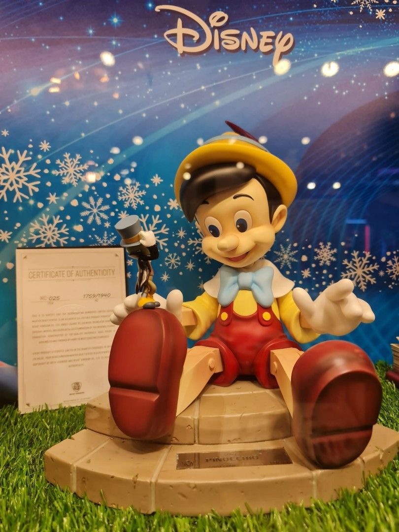 Pinocchio Crafted Statue - From Disney, Hobbies & Toys, Memorabilia ...