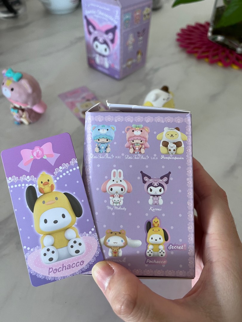 Pochacco secret sanrio hugging blindbox, Hobbies & Toys, Toys & Games ...