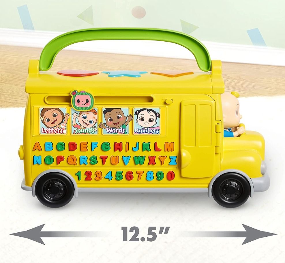 (PO)CoComelon Musical Learning Bus Baby Toy, Babies & Kids, Infant ...