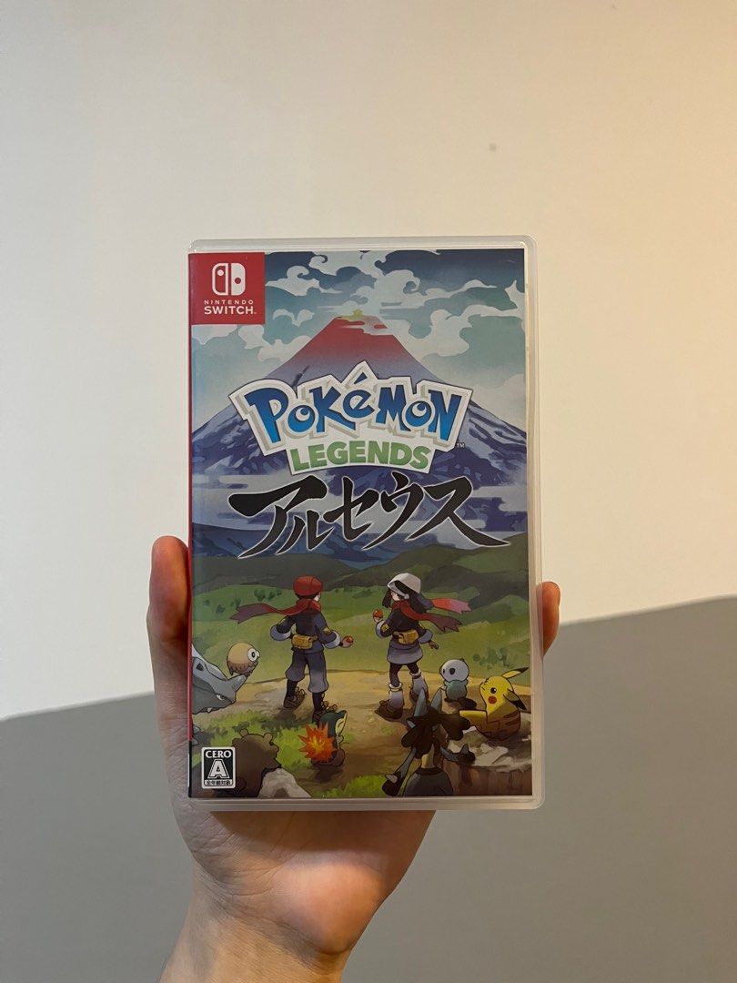 Pokemon Legends Arceus (Japan Edition) for Nintendo Switch Game Card ...