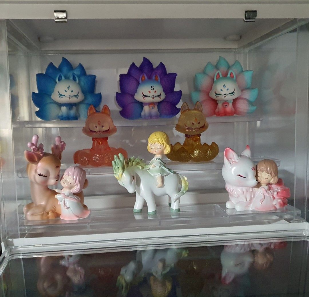 Popmart Blind Box Acrylic Display Case Box Collection Action Figures ...
