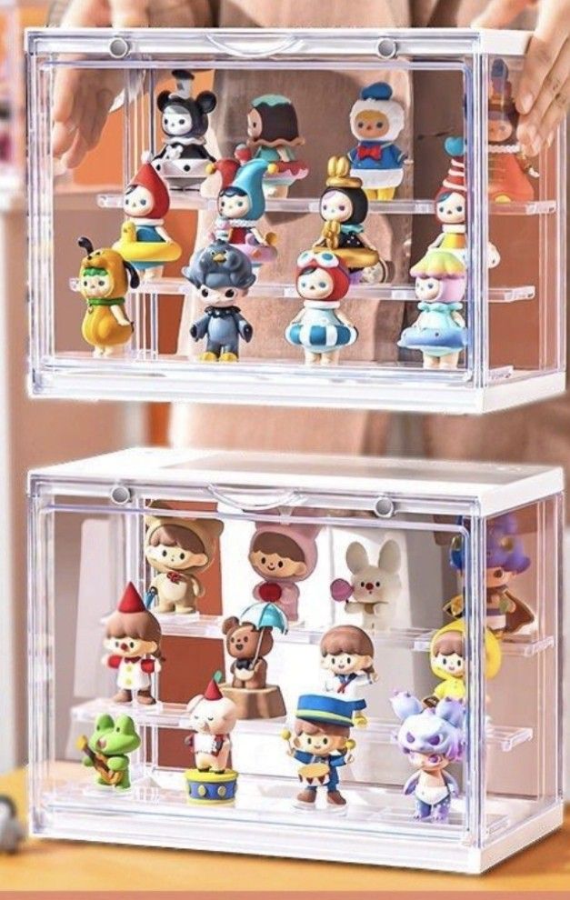 Popmart Blind Box Acrylic Display Case Box Collection Action Figures ...