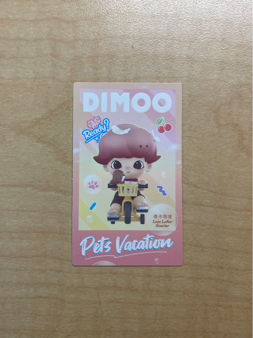 Popmart Dimoo Pets Vacation, Hobbies & Toys, Toys & Games on Carousell