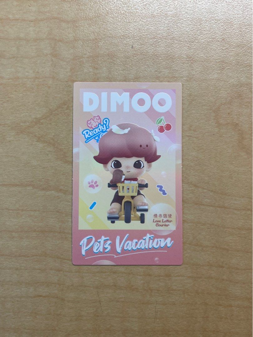 Popmart Dimoo Pets Vacation, Hobbies & Toys, Toys & Games on Carousell