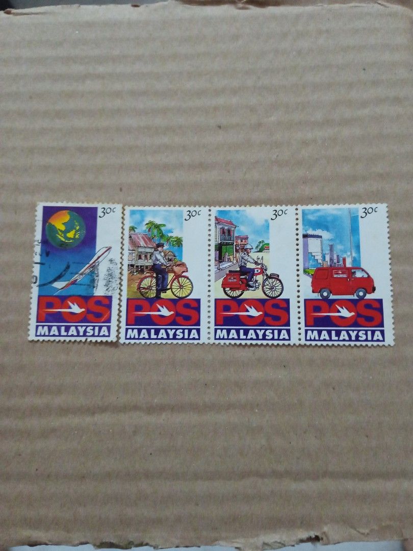 Pos Malaysia stamp, Hobbies & Toys, Collectibles & Memorabilia, Stamps ...