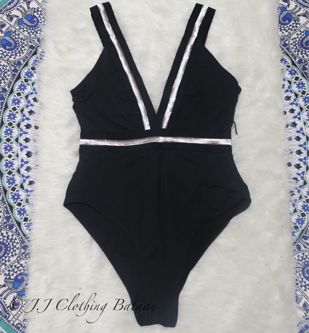 PRIMARK onepiece black swimsuit, Women's Fashion, Swimwear, Bikinis ...