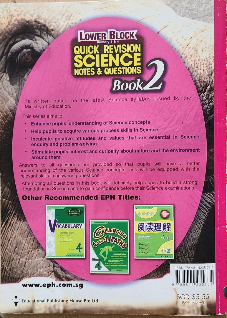 Primary 3 and 4 Science Notes&Questions Book 2, Hobbies & Toys, Books ...