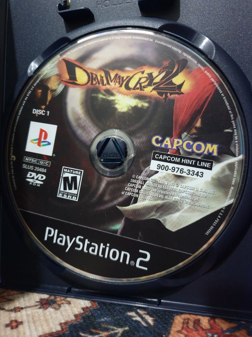 PS2 Devil May Cry 2 R1 US, Video Gaming, Video Games, PlayStation on ...