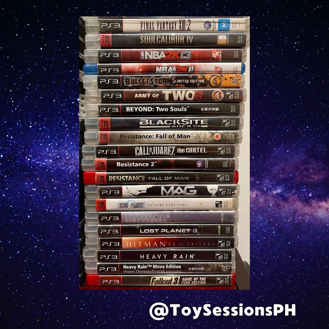 PS3 Games - NTSC/UC, Video Gaming, Video Games, PlayStation on Carousell