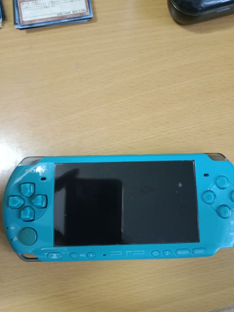 PSP 3000 Turquoise Green, Video Gaming, Video Game Consoles ...