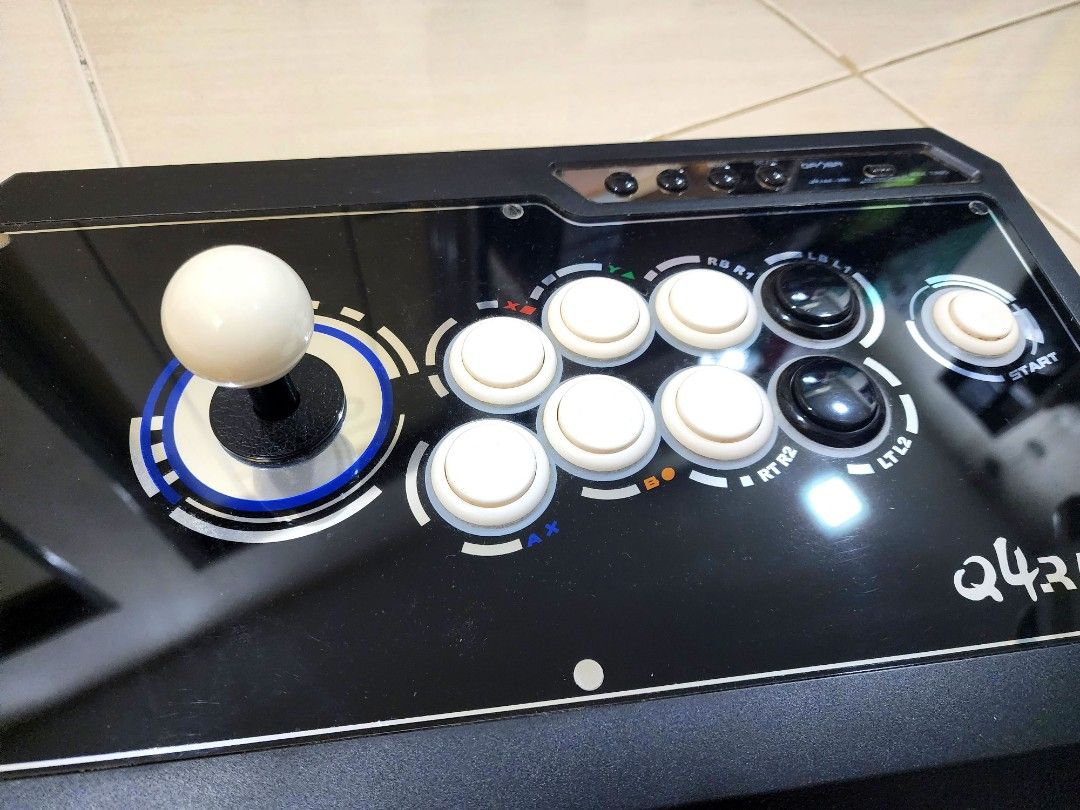 Qanba Q4 Q4RAF Arcade Stick Joystick for PS3, Xbox 360 and PC Fighting ...