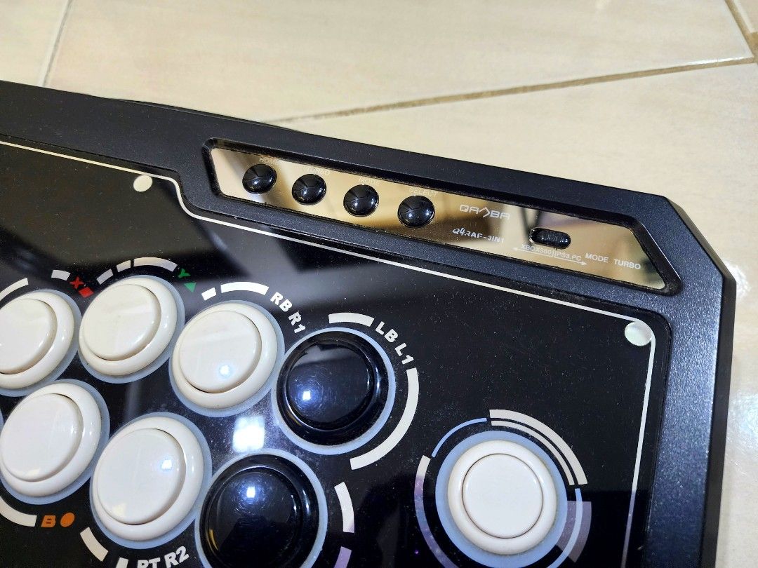 Qanba Q4 Q4RAF Arcade Stick Joystick for PS3, Xbox 360 and PC Fighting ...