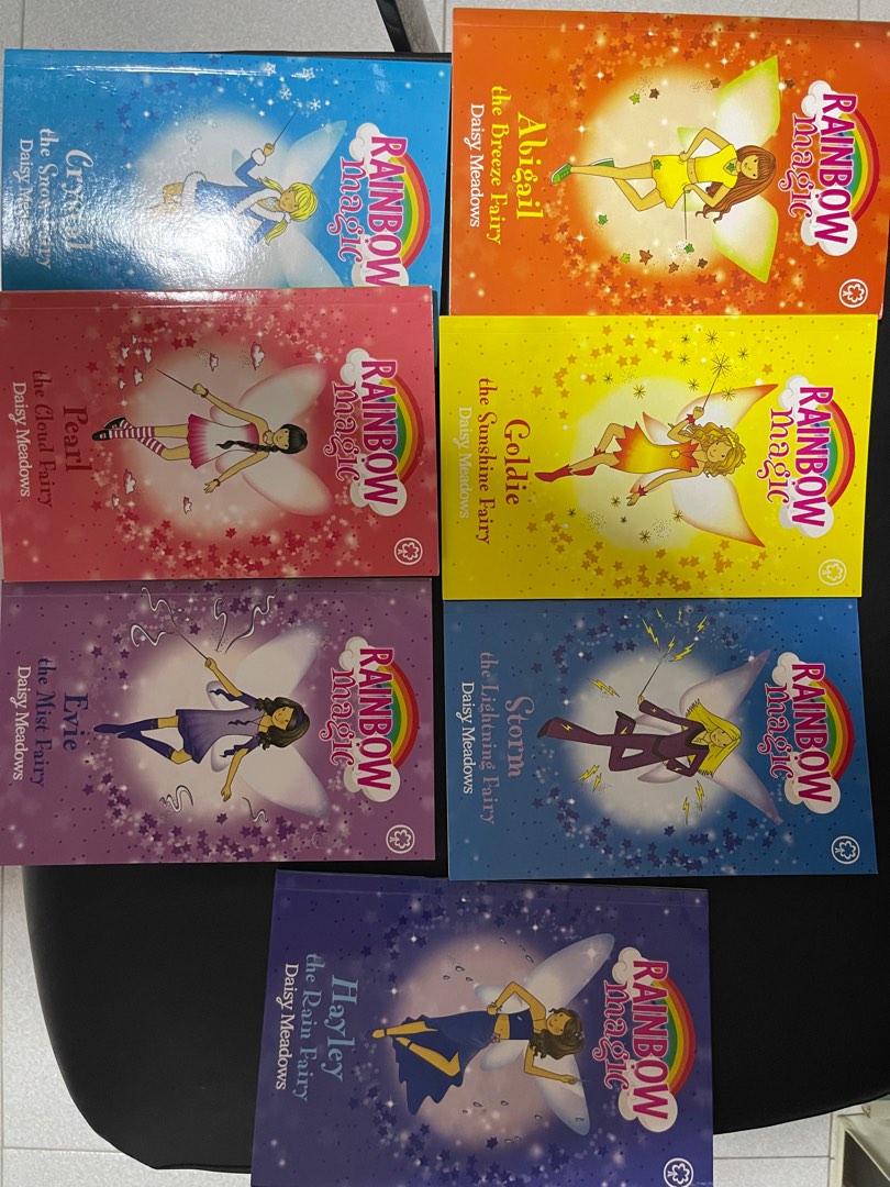 7 x Rainbow Magic Fairies - The Weather Fairies (7 books), Hobbies ...