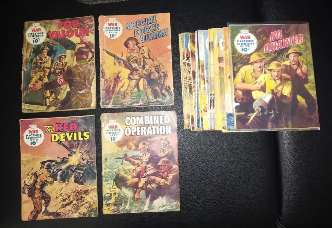 RARE 1958 -1959 Lot of WAR PICTURE LIBRARY COMICS, Hobbies & Toys ...