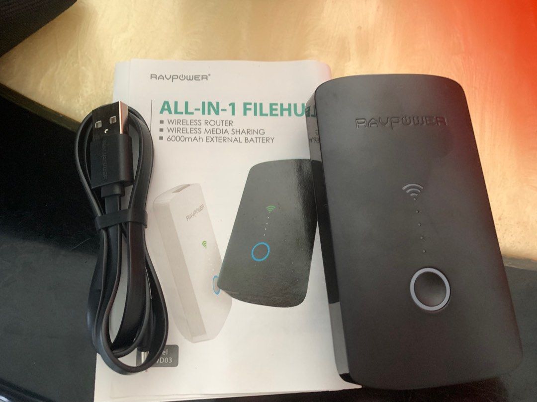RAVPOWER ALL-IN-ONE FILEHUB, Mobile Phones & Gadgets, Mobile & Gadget ...