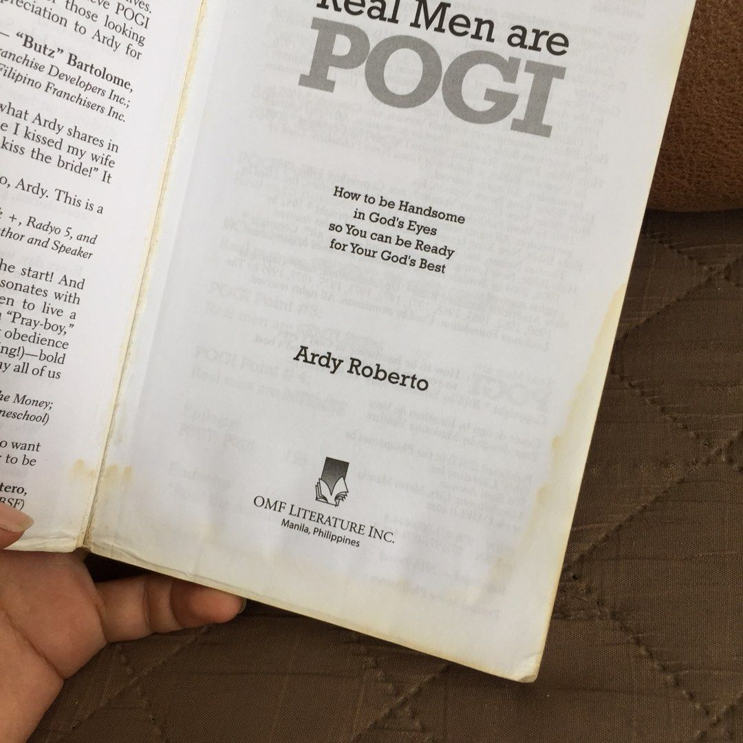 Real Men are Pogi by Ardy Roberto, Hobbies & Toys, Books & Magazines ...