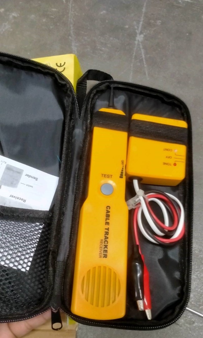 RJ11 Wire Tone Generator Probe Tracer Network Tracker Cable Tracker ...